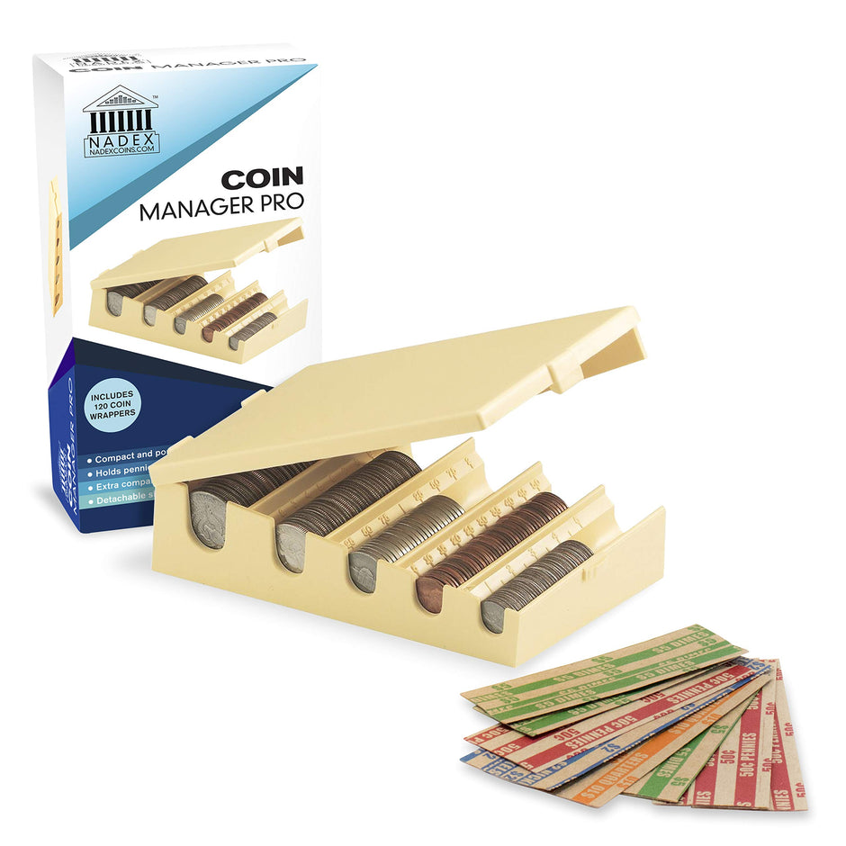 Coin Trays, Coin Sorting Trays, Rolled Coin Trays & Coin Storage Trays ...